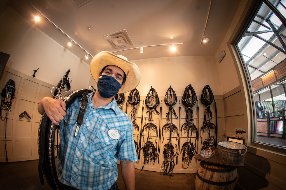 New Tri-Circle-D Ranch barn offers home to Disney World's horses