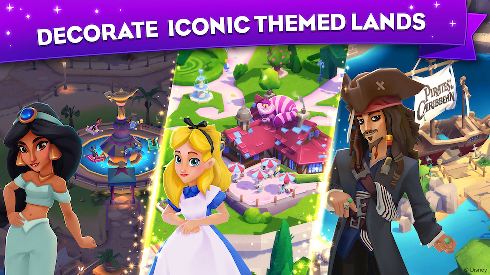 Disney announces new mobile puzzle game, 'Disney Wonderful Worlds'