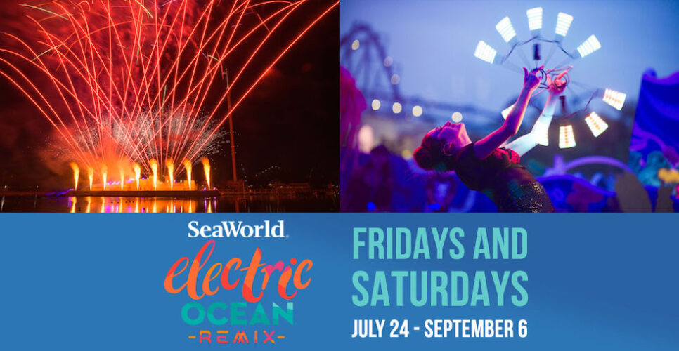 Electric Ocean returns to SeaWorld Orlando with physical distancing