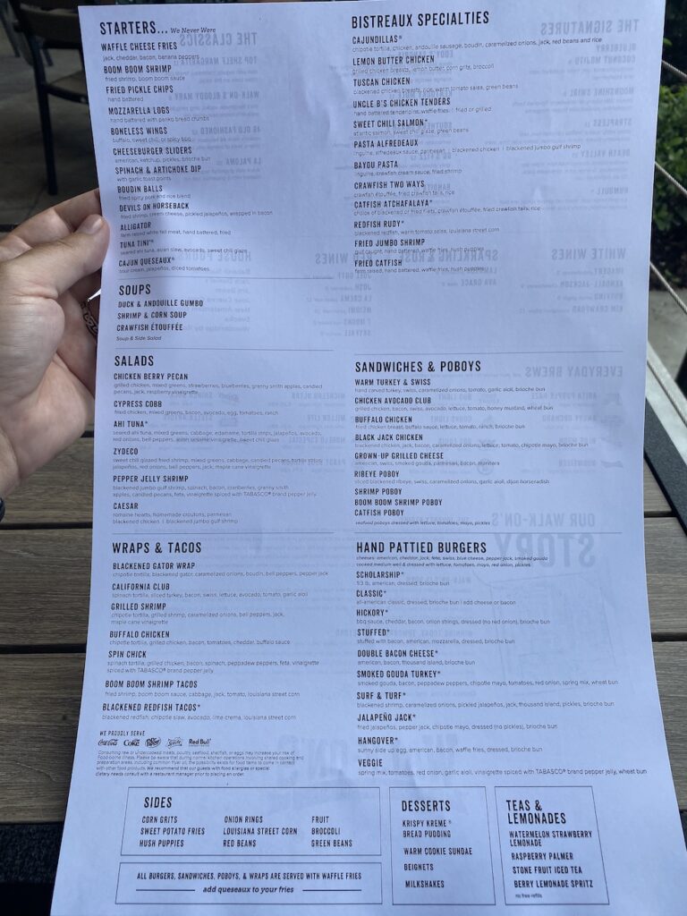 Walk-On's Sports Bistreaux makes its Orlando debut