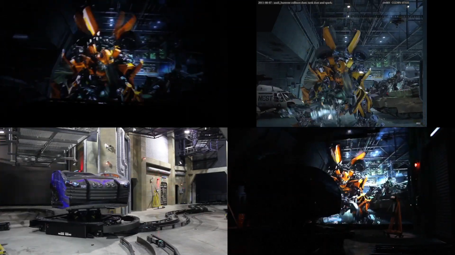 New off-ride video exposes behind-the-scenes secrets of Transformers ...