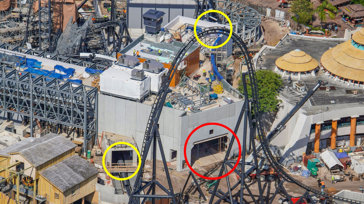 Universal's Islands of Adventure Velocicoaster theming rocks!