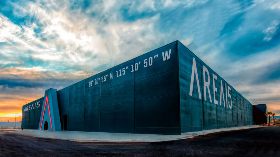 Area15, a new art and entertainment complex, now open in Las Vegas