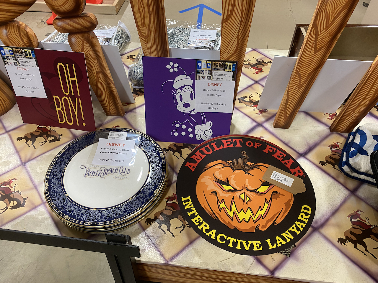 Buy authentic theme park props at the Lakeland Antique Mall