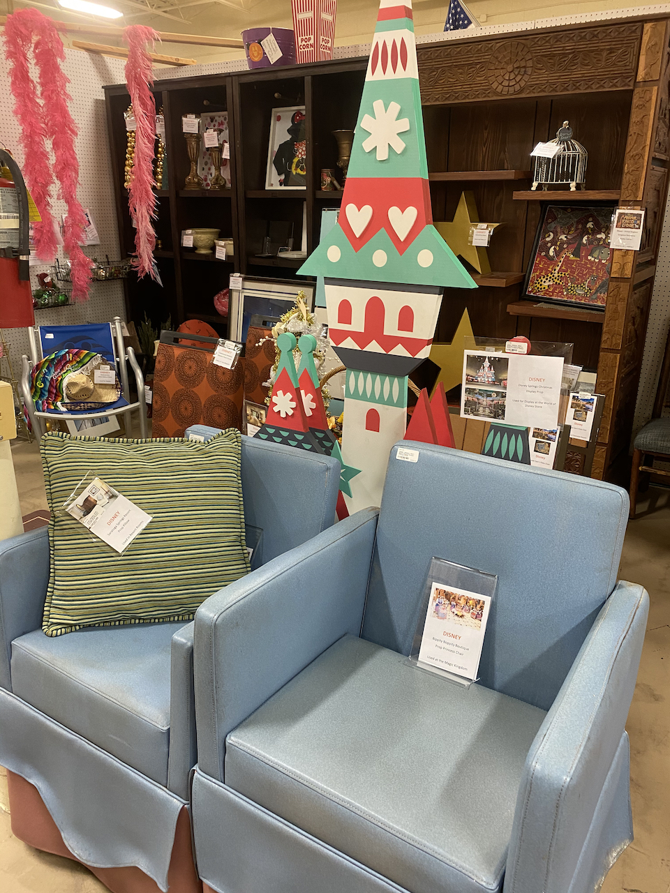 Buy authentic theme park props at the Lakeland Antique Mall