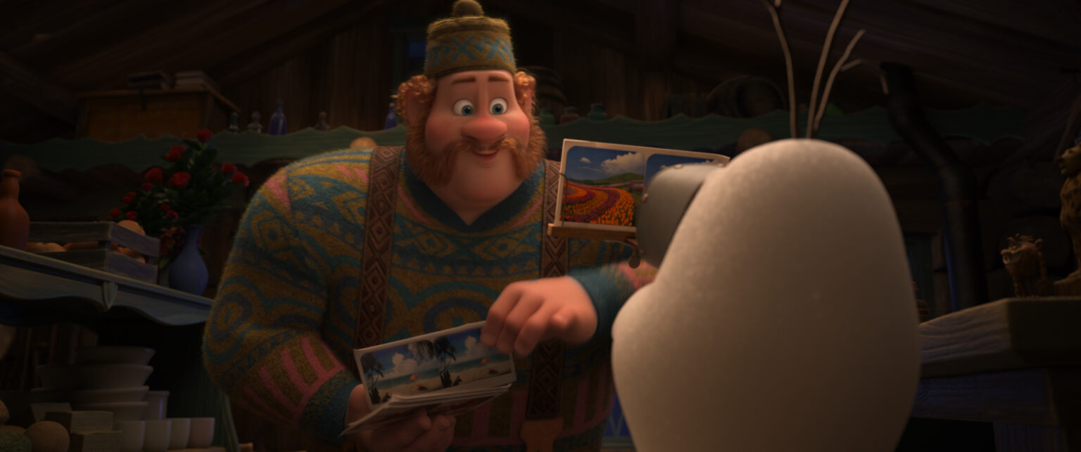 Olaf gets an origin story in new Disney+ short 'Once Upon a Snowman'