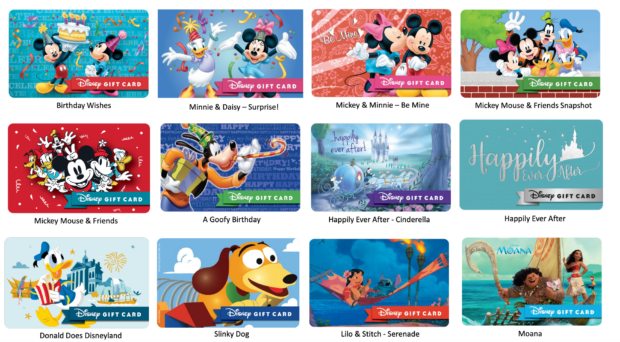 shopDisney introduces over 60 new Disney gift card designs