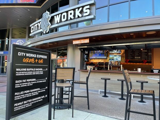 New Grab & Go menu available from City Works at Disney Springs