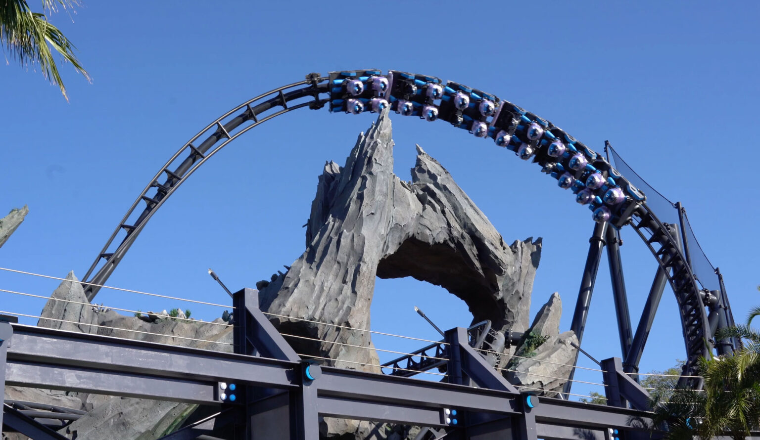Watch the Jurassic World Velocicoaster testing at Universal Orlando