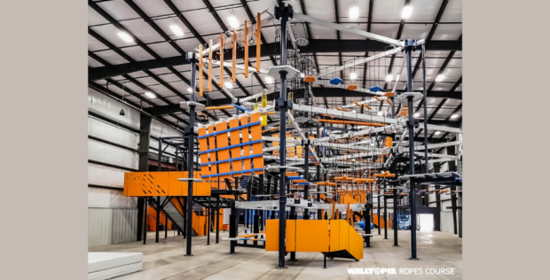 World's largest indoor ropes course arrives in Ohio