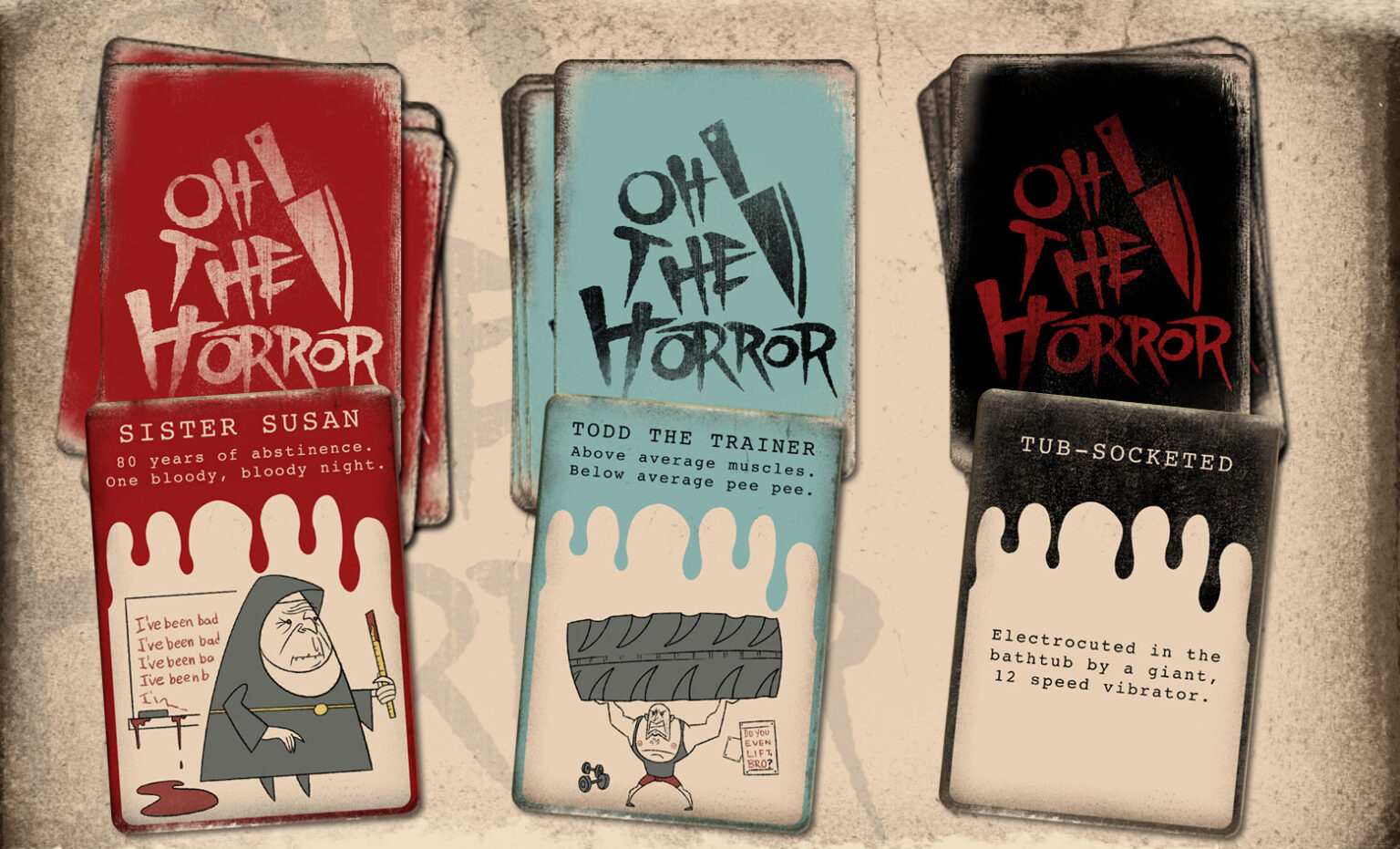 Oh, The Horror! creators share details on new horror card game