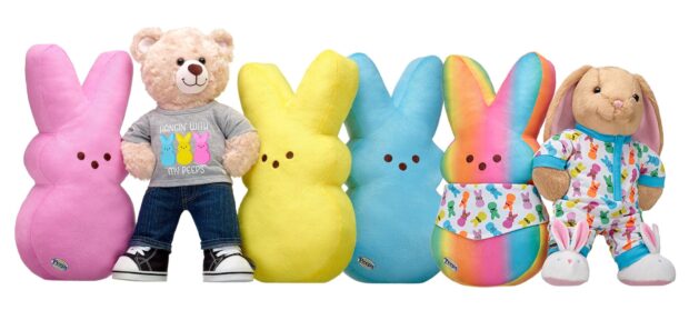 Build-A-Bear and Peeps team up for a cuddly and colorful Easter