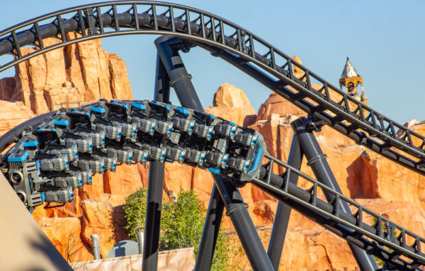 Photo Update: Universal's VelociCoaster is almost ready to open