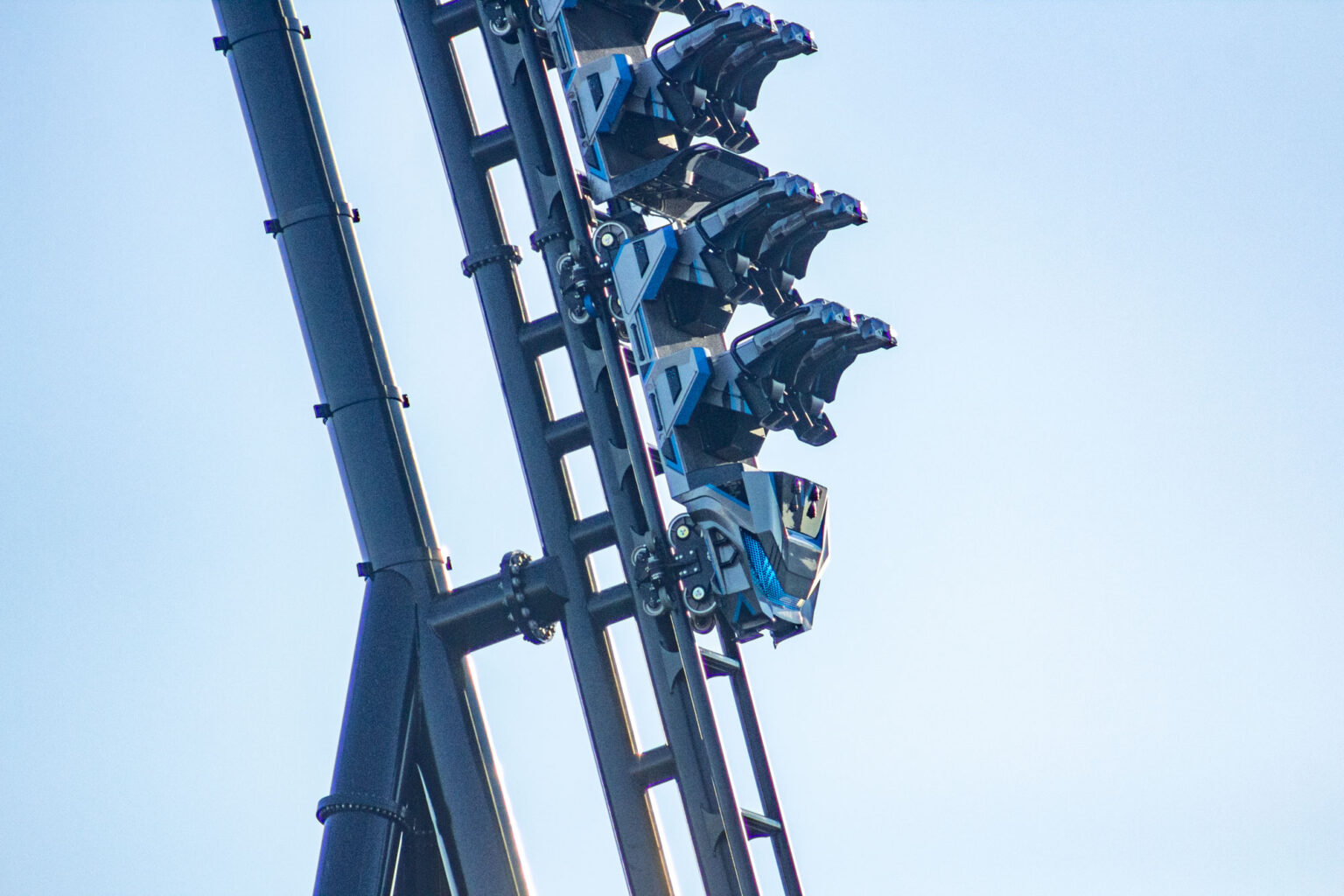 Photo Update: Universal's VelociCoaster is almost ready to open