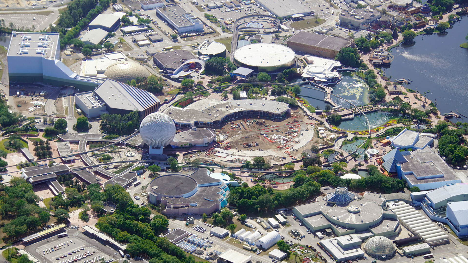 Demolition at Epcot: Years of magic in the making