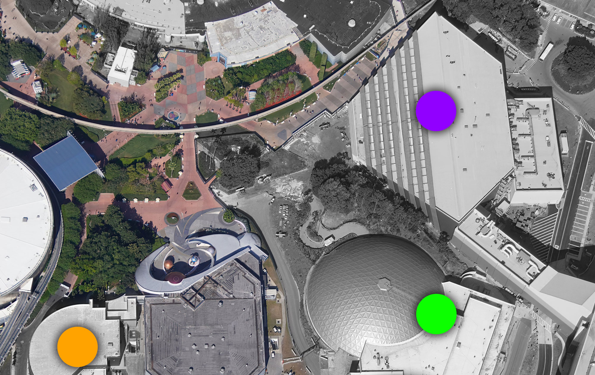 Demolition at Epcot: Years of magic in the making