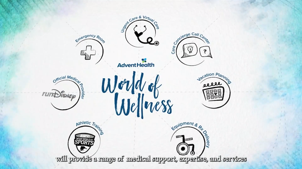 AdventHealth now official health care provider at Walt Disney World