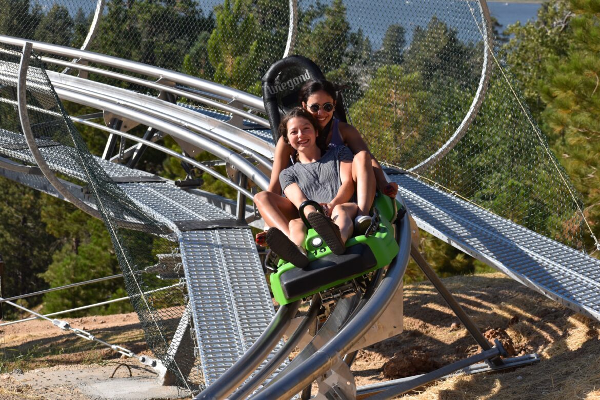 Mineshaft Coaster is the first mountain coaster in California