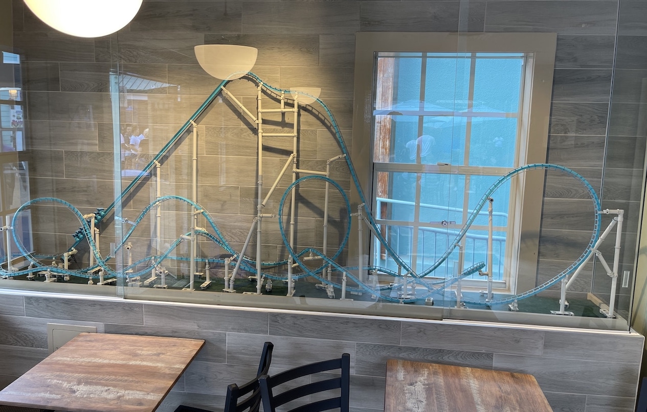 Roller coaster fans can get their caffeine fix at Coaster Coffee Co.