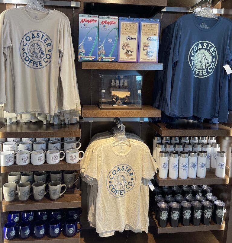 Roller coaster fans can get their caffeine fix at Coaster Coffee Co.