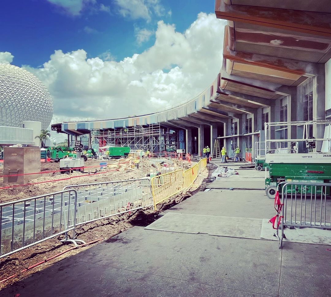 Epcot construction moves forward, with new offerings coming soon