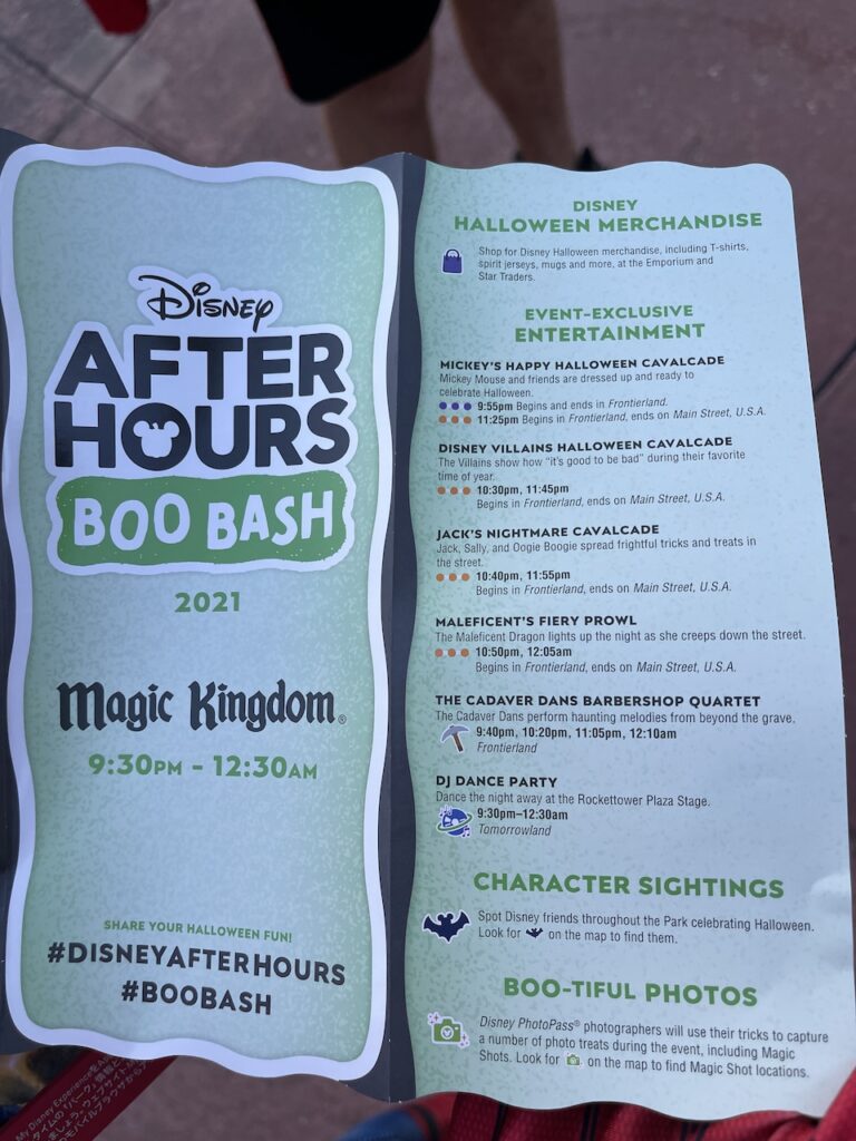 Photos and videos from Disney's After Hours Boo Bash; What to expect
