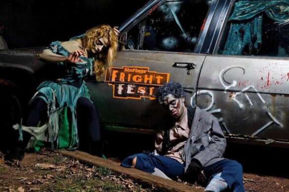 Light up the night at Six Flags’ Drive-In Laser Light Spectacular