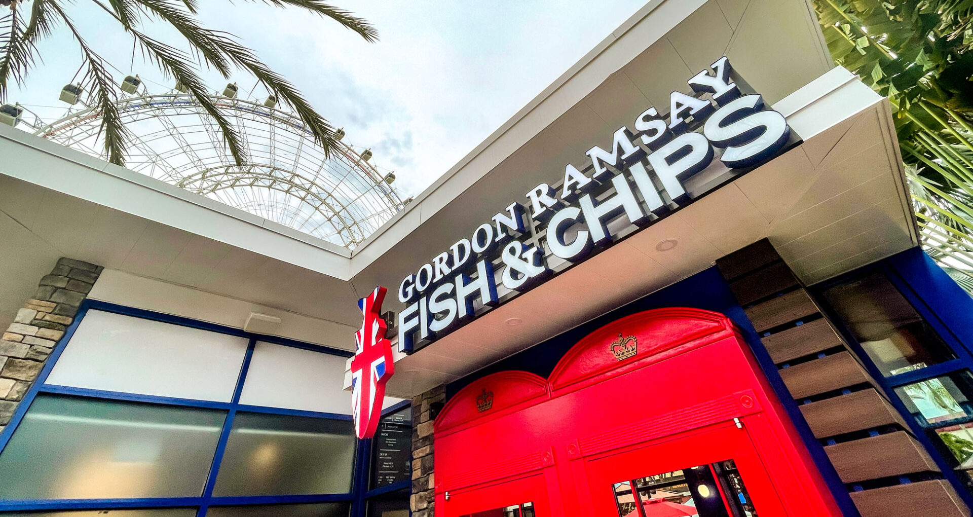 Gordon Ramsay Fish and Chips opens at Icon Park Orlando, British Food ...