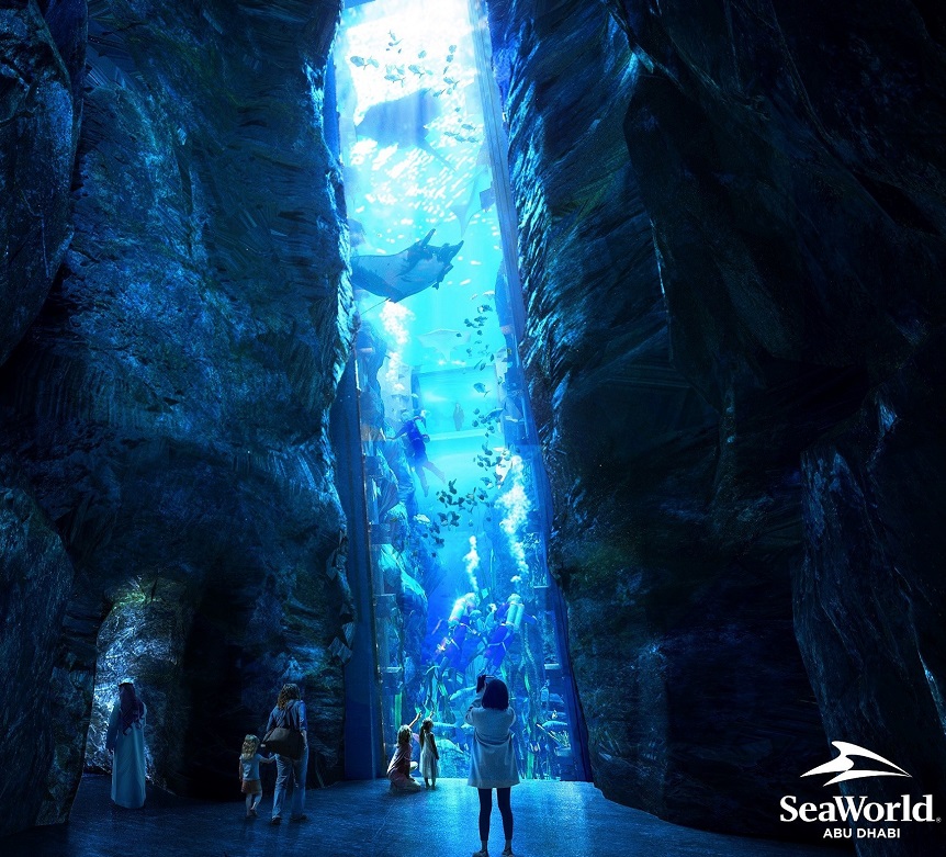 SeaWorld Abu Dhabi is building the world’s largest aquarium