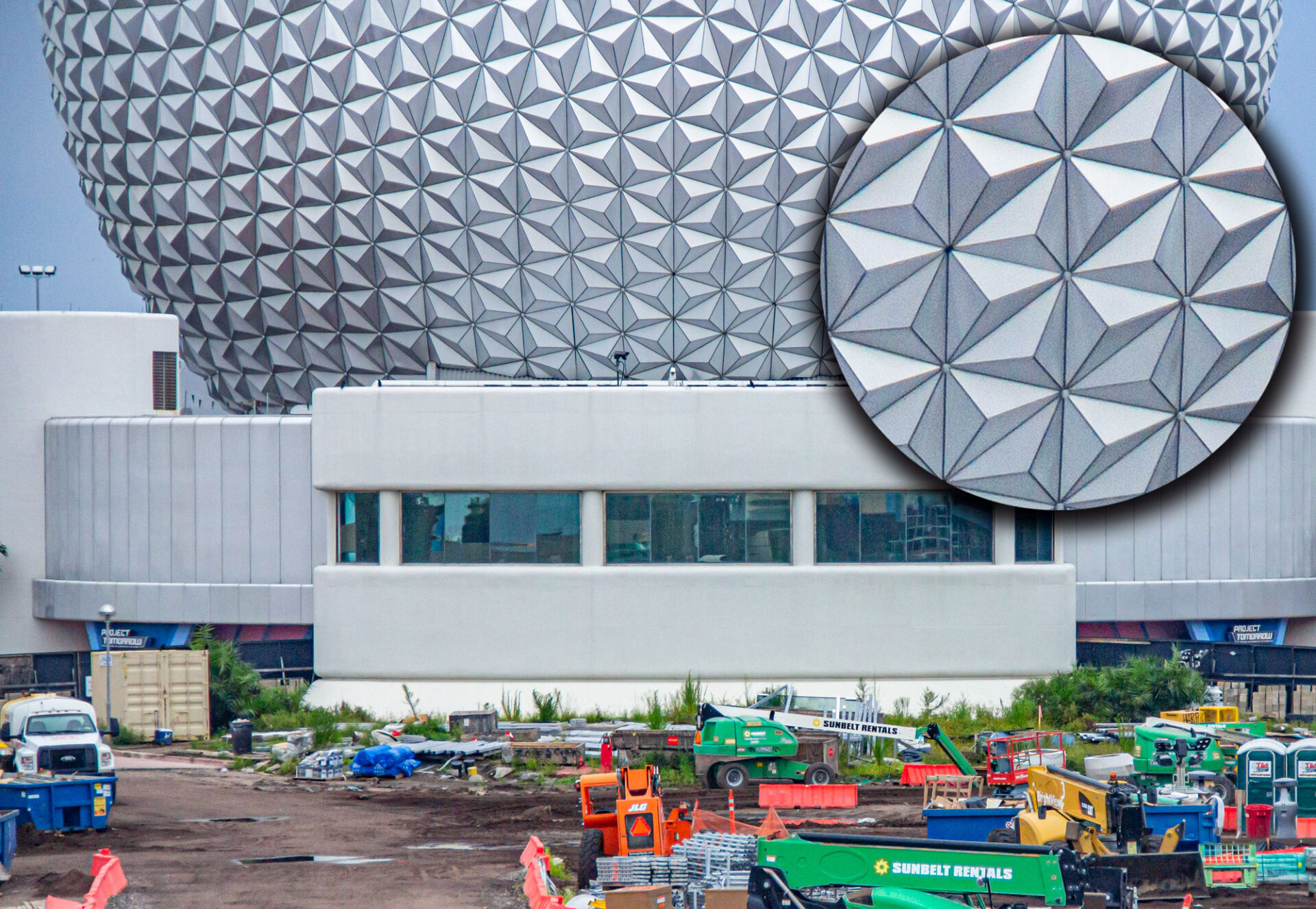Spaceship Earth's new lights will tell a story of connection at Epcot