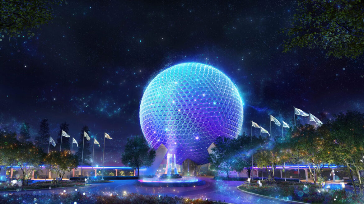 Spaceship Earth's new lights will tell a story of connection at Epcot