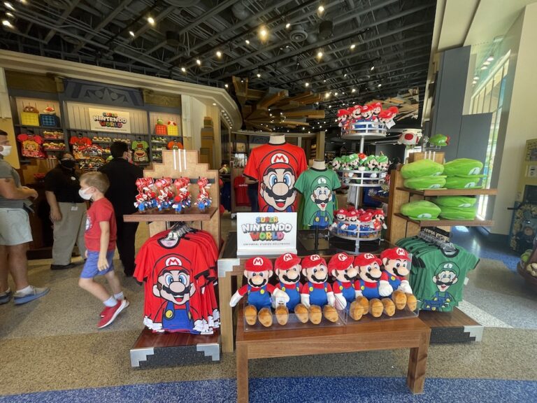 Super Nintendo World merchandise arrives at Universal Studios Hollywood