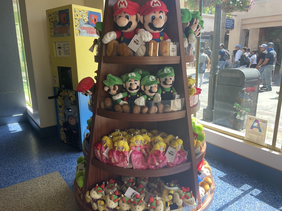 Super Nintendo World merchandise arrives at Universal Studios Hollywood