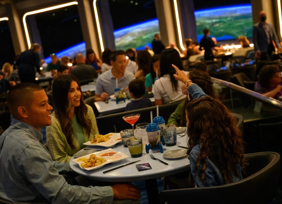 Space 220 Restaurant now open at Epcot