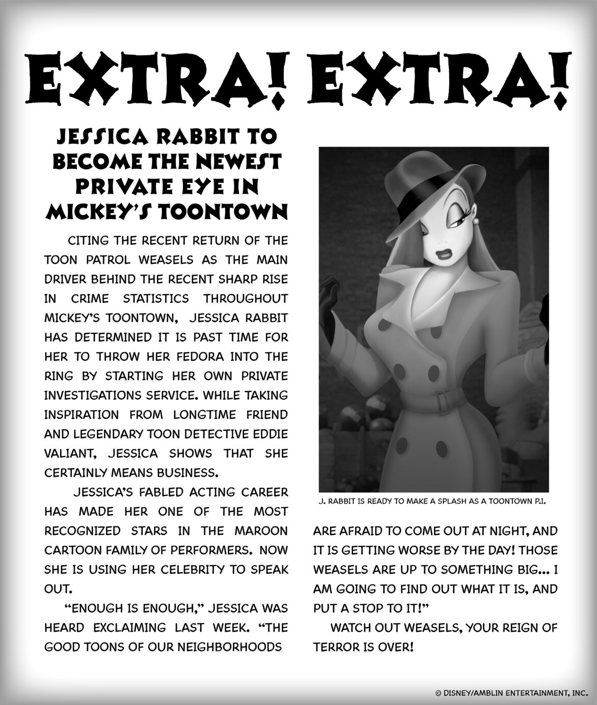 Roger Rabbit's Car Toon Spin being updated to be more 'relevant' with ...