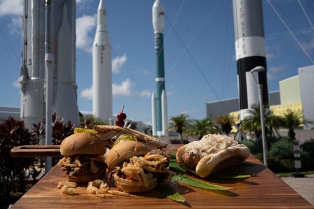 Taste of Space festival culinary journey through Kennedy Space Center