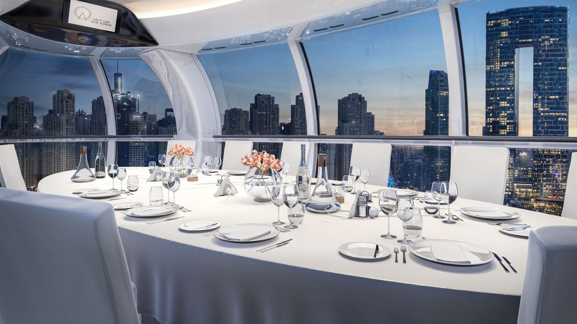 Ain Dubai is the world’s tallest and largest observation wheel