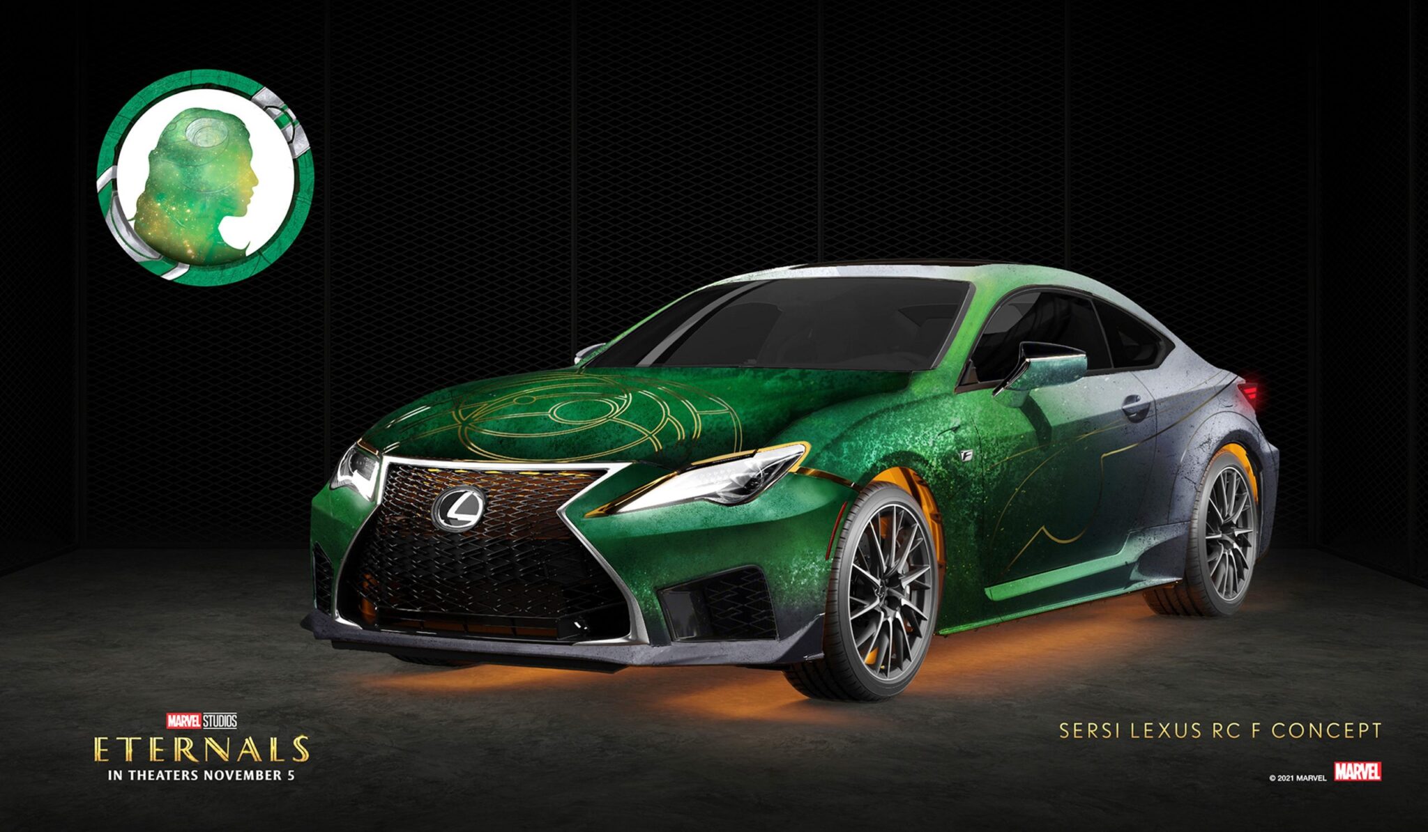 Marvel reveals custom-wrapped ‘Eternals’ Lexus vehicles