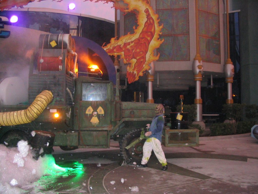 Zombie Captain America isn't Marvel's first theme park horror mash-up