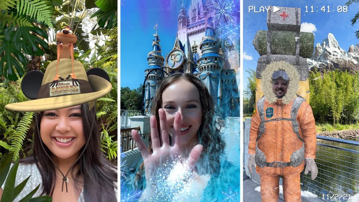 New Disney PhotoPass augmented reality lenses debut at Disney World