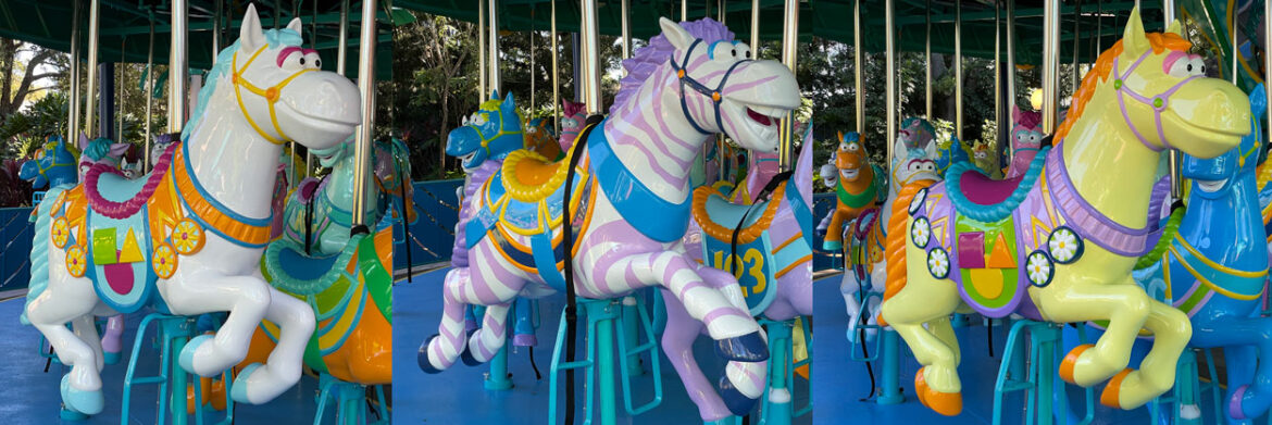Sesame Street themed Carousel now open at SeaWorld Orlando