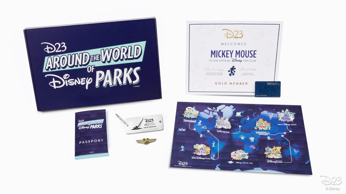 D23 shares first look at 2022 Gold Member Collector Set