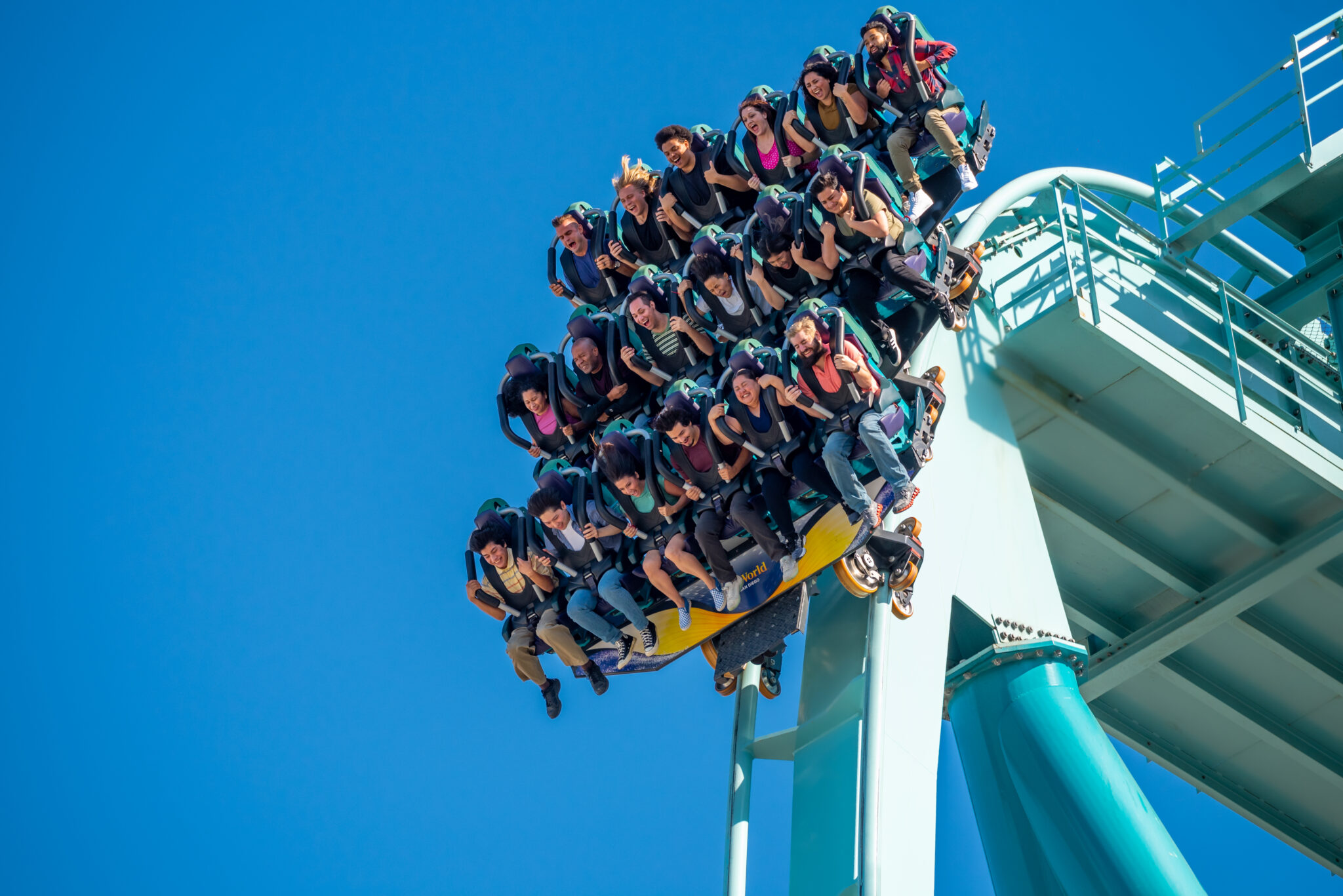 SeaWorld San Diego sets opening date for Emperor dive coaster