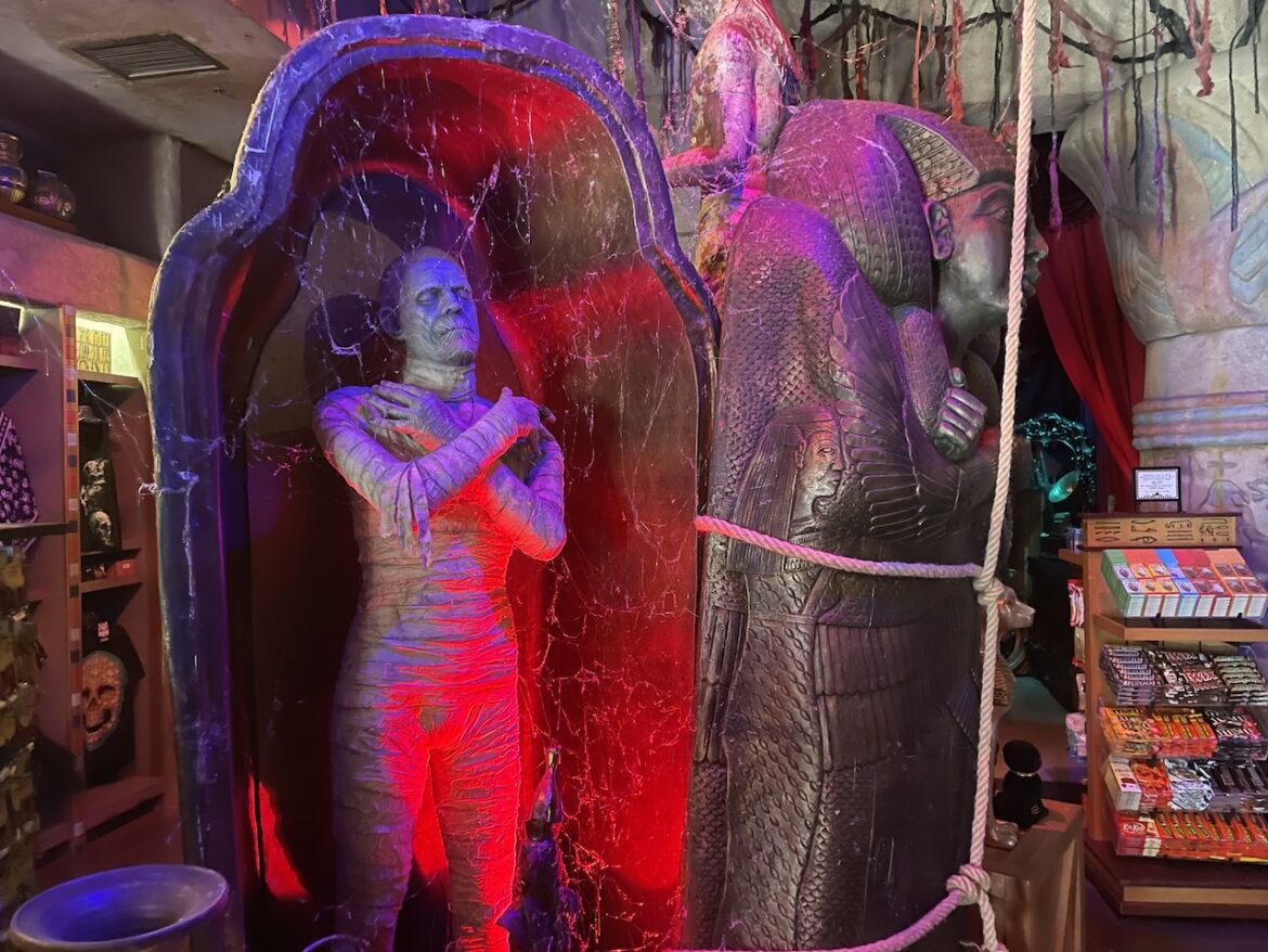 Limited time Universal Monsters store now open at Universal Orlando