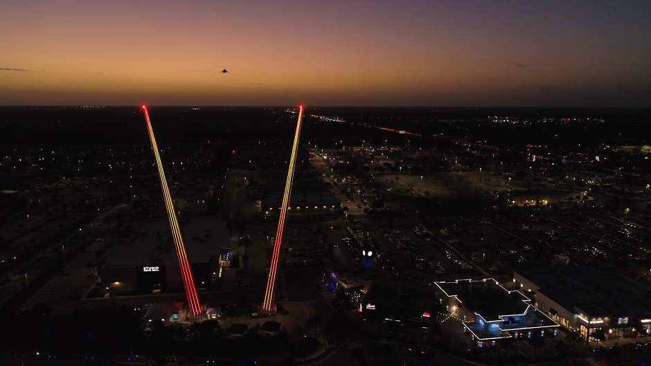 SlingShot launches riders skyward over Sunset Walk
