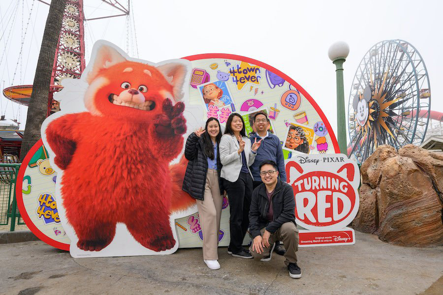 Disney properties celebrate ‘Turning Red’ with larger-than-life experiences