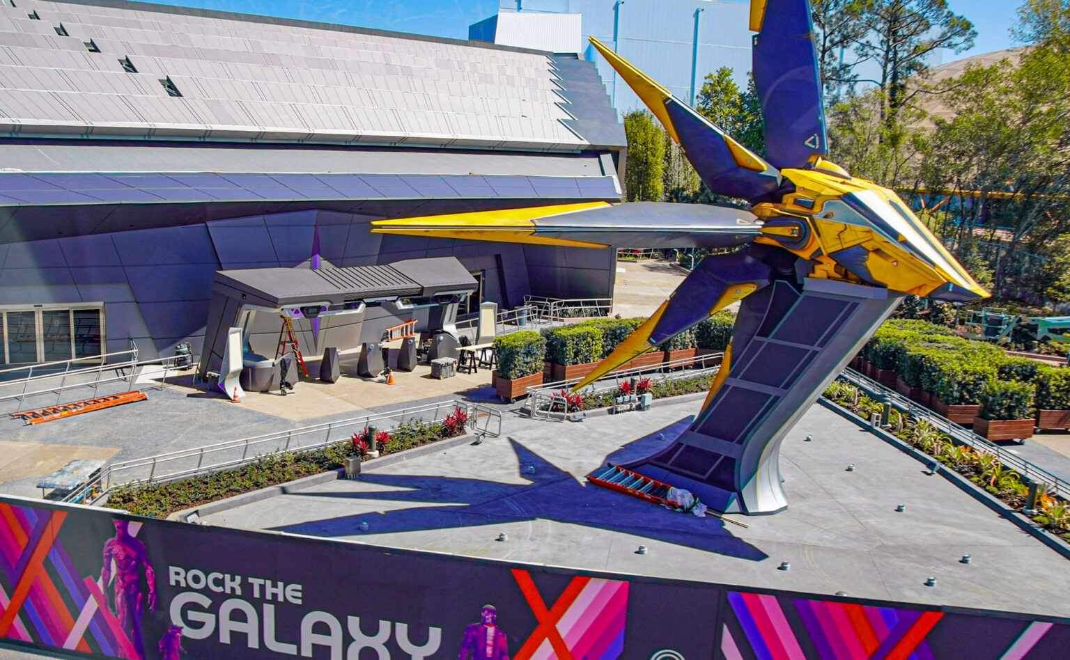 Guardians of the Galaxy coaster at Epcot is nearly ready to open