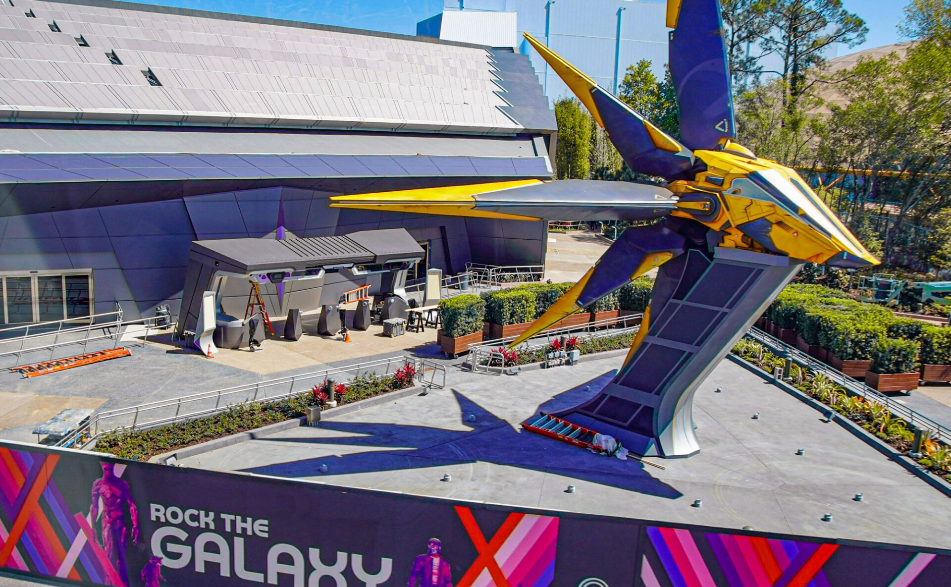 Guardians of the Galaxy coaster at Epcot is nearly ready to open