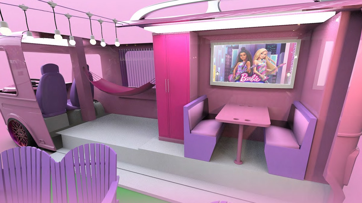 World of Barbie takes her iconic dreamhouse and camper on the road