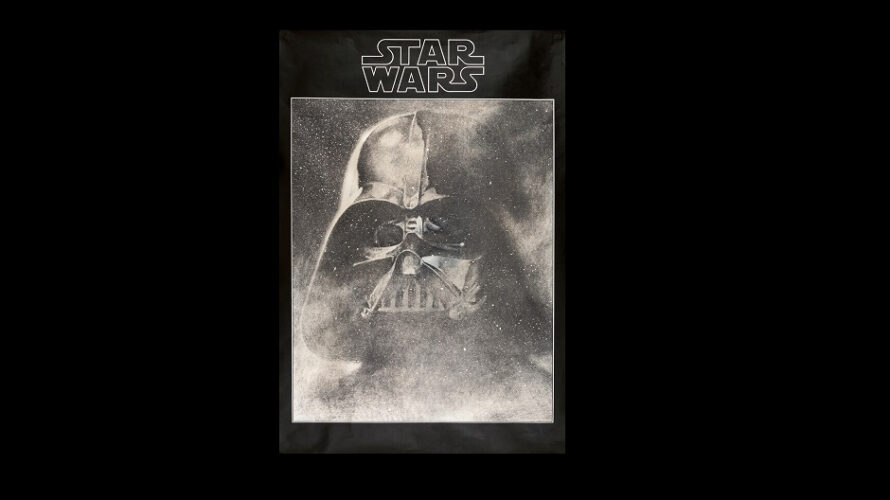 Star Wars limited edition 65-inch TV displayed at Star Wars Celebration